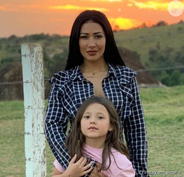Filha de Simaria faz 9 anos e ganha da mãe festa. Foto e vídeo - Purepeople