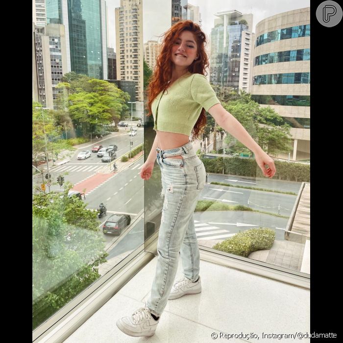 Duda Matte arrasa na moda com os diferentes jeans - Purepeople
