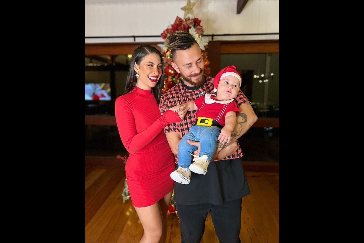 Foto: Boca Rosa e o marido, Fred, abriram um álbum de fotos natalinas ...