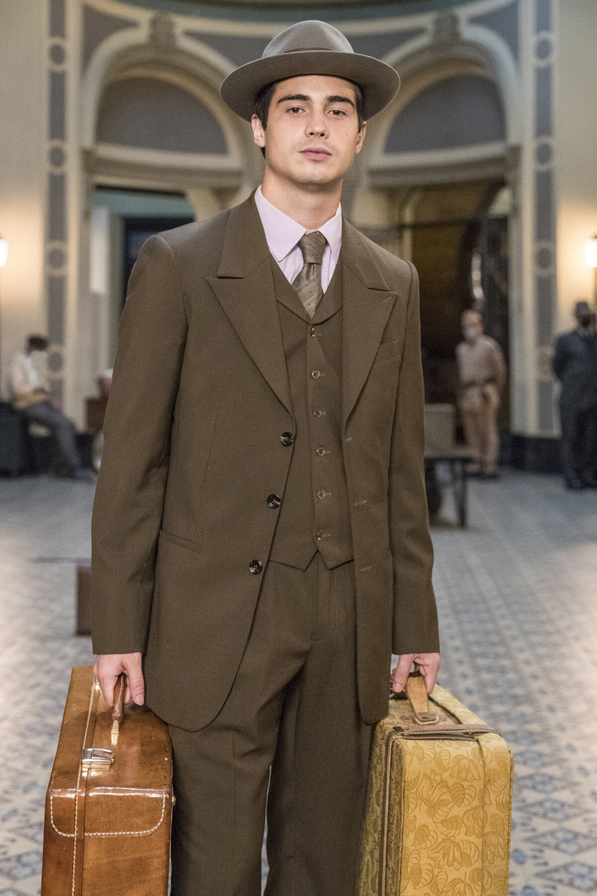 Foto: Joaquim (Danilo Mesquita) e Davi/Rafael (Rafael Vitti) são rivais ...