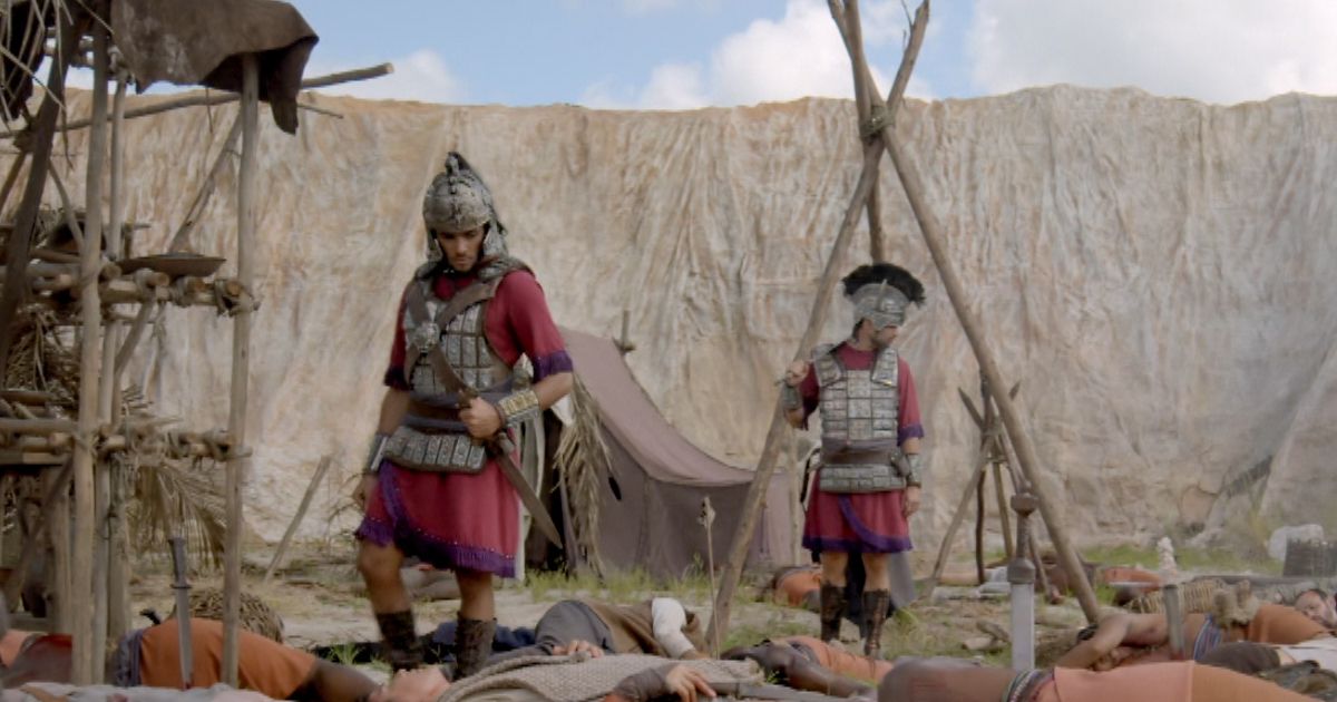 Os filisteus, após perderem homens na guerra, cobram dinheiro do povo ...