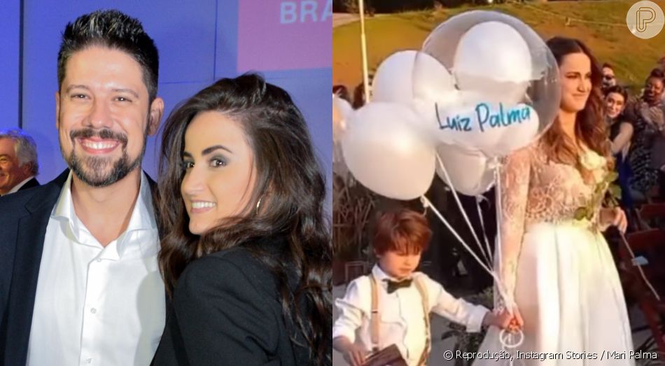 Veja fotos do casamento dos jornalistas Mari Palma e Phelipe Siani ...