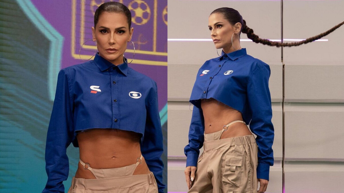 Foto: Deborah Secco estreou como comentarista da Copa do Mundo 2022 ...