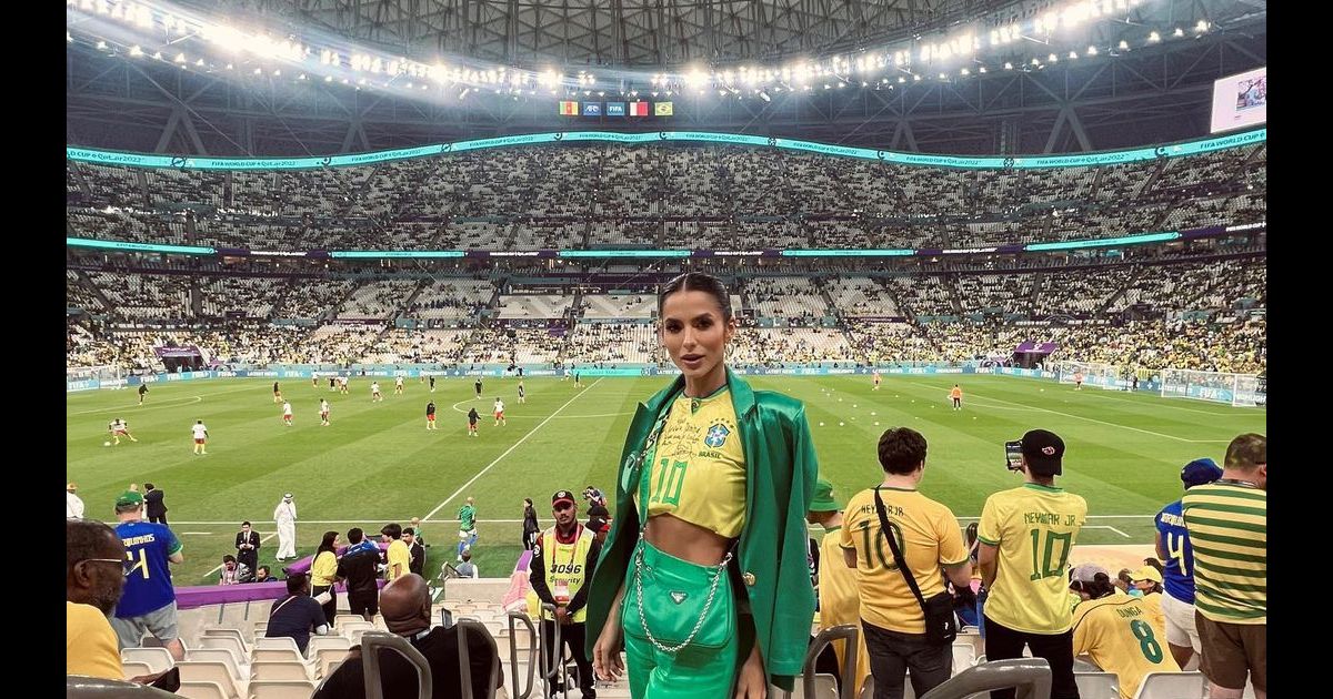 Jéssica Turini também foi vista entrando no treino da seleção ...