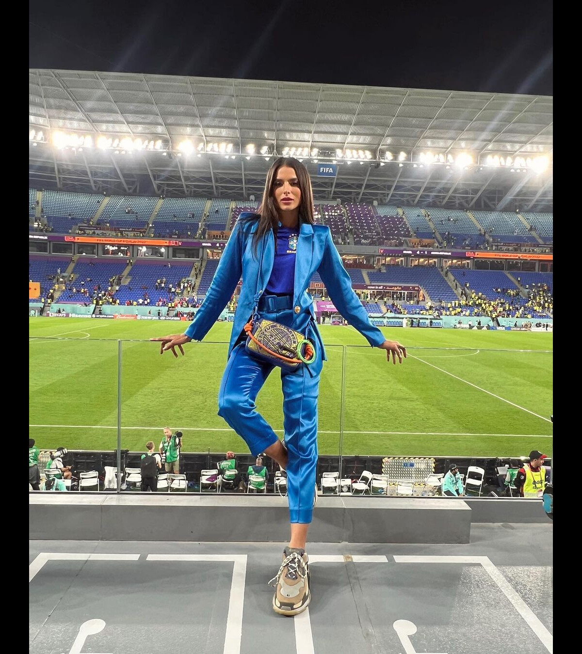 Foto: Jéssica Turini está hospedada no mesmo hotel que os parças de ...