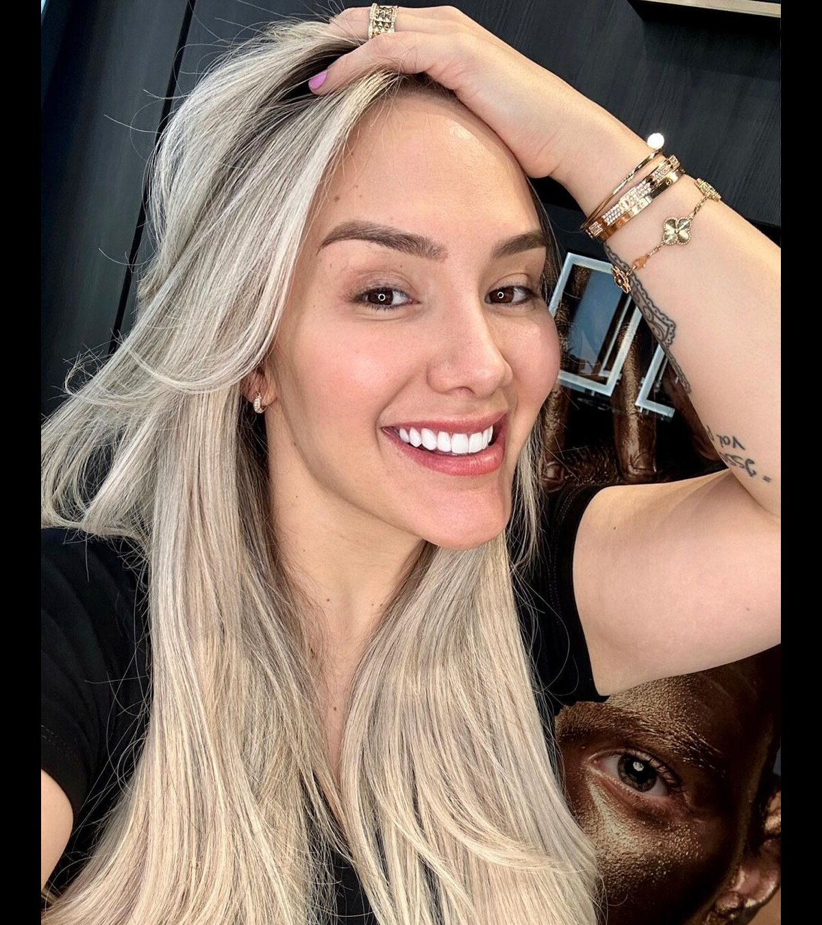 Foto: Samara Pink sobre Virgínia Fonseca: 'Vi, coloca na sua cabeça ...