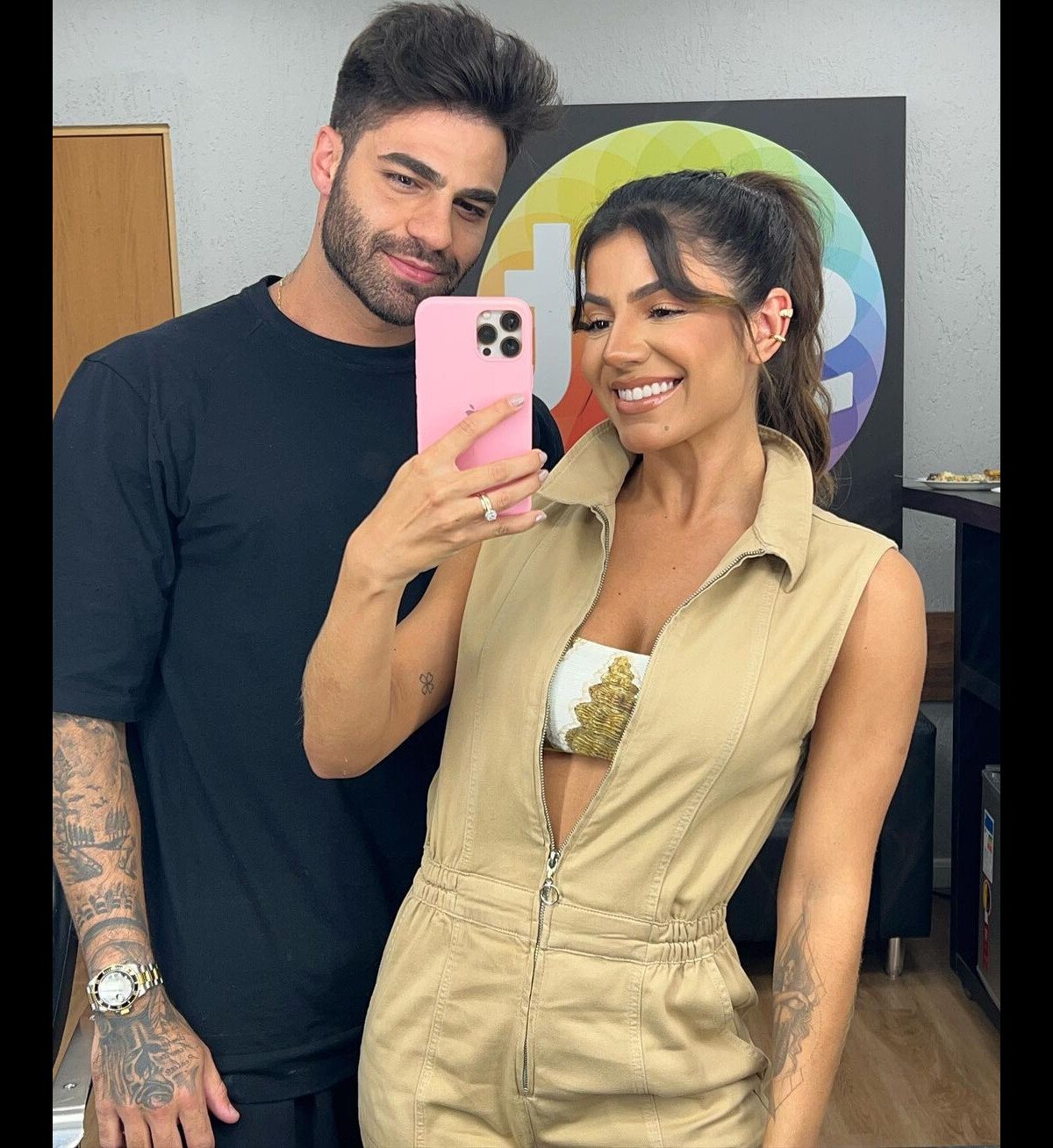 Foto: DJ Netto e Hariany Almeida estavam noivos desde setembro de 2022 - Purepeople