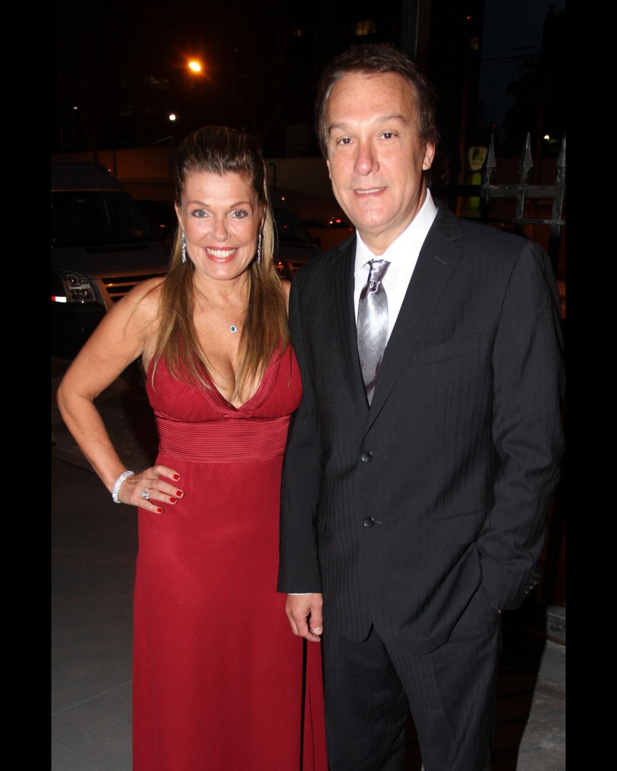 Foto: Emílio Surita é casado com Anne Luyet - Purepeople