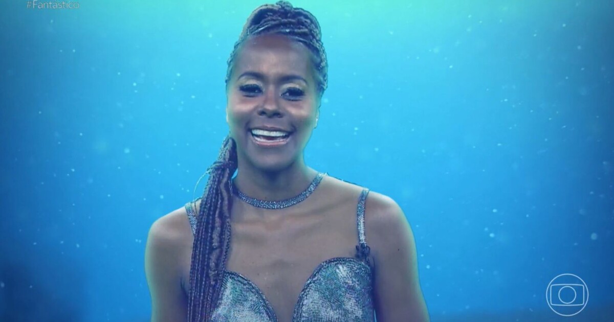 Maju Coutinho de sereia na TV: jornalista surge como Ariel e web vibra ...