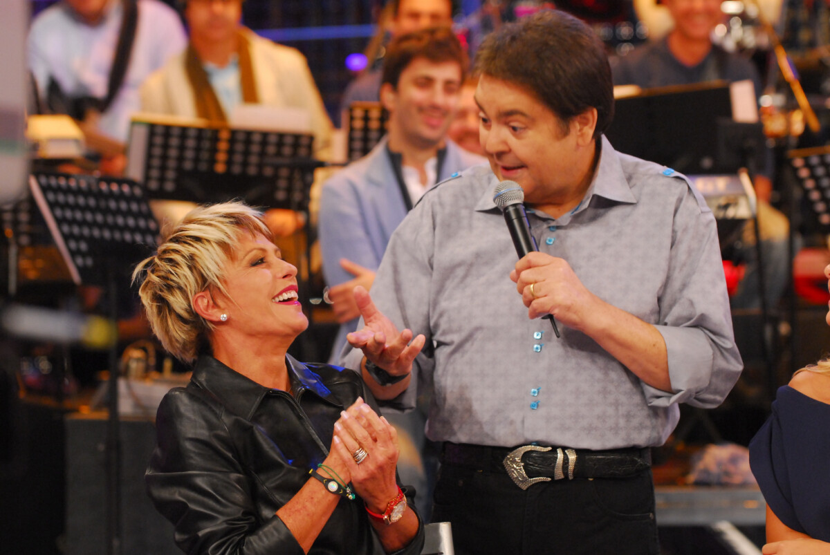 Foto: Na Globo, uma das maiores amigas de Fausto Silva é Ana Maria ...