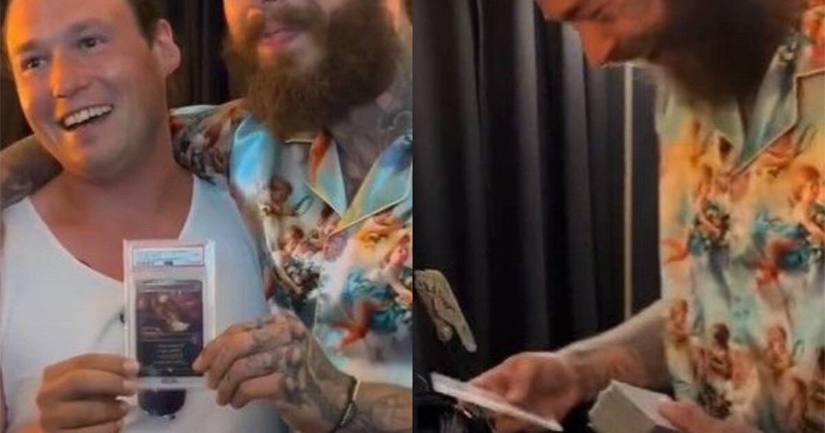 R$ 10 milhões: a paixão de Post Malone pelo jogo Magic fez o cantor ...