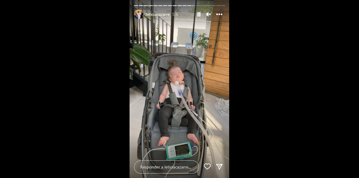 Foto: Letícia Cazarré comemorou que Maria Guilhermina não precisa mais ...