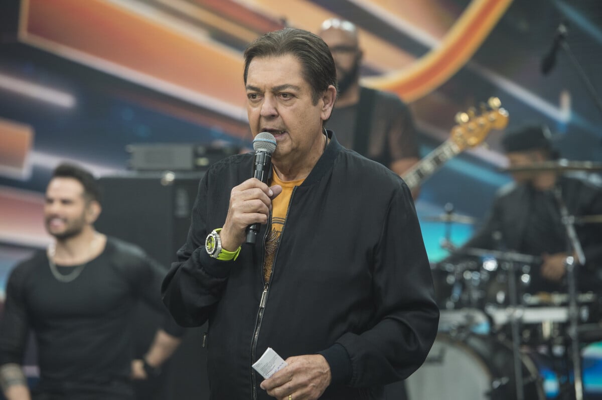 Foto: Faustão descobriu insuficiência cardíaca em 2020 - Purepeople