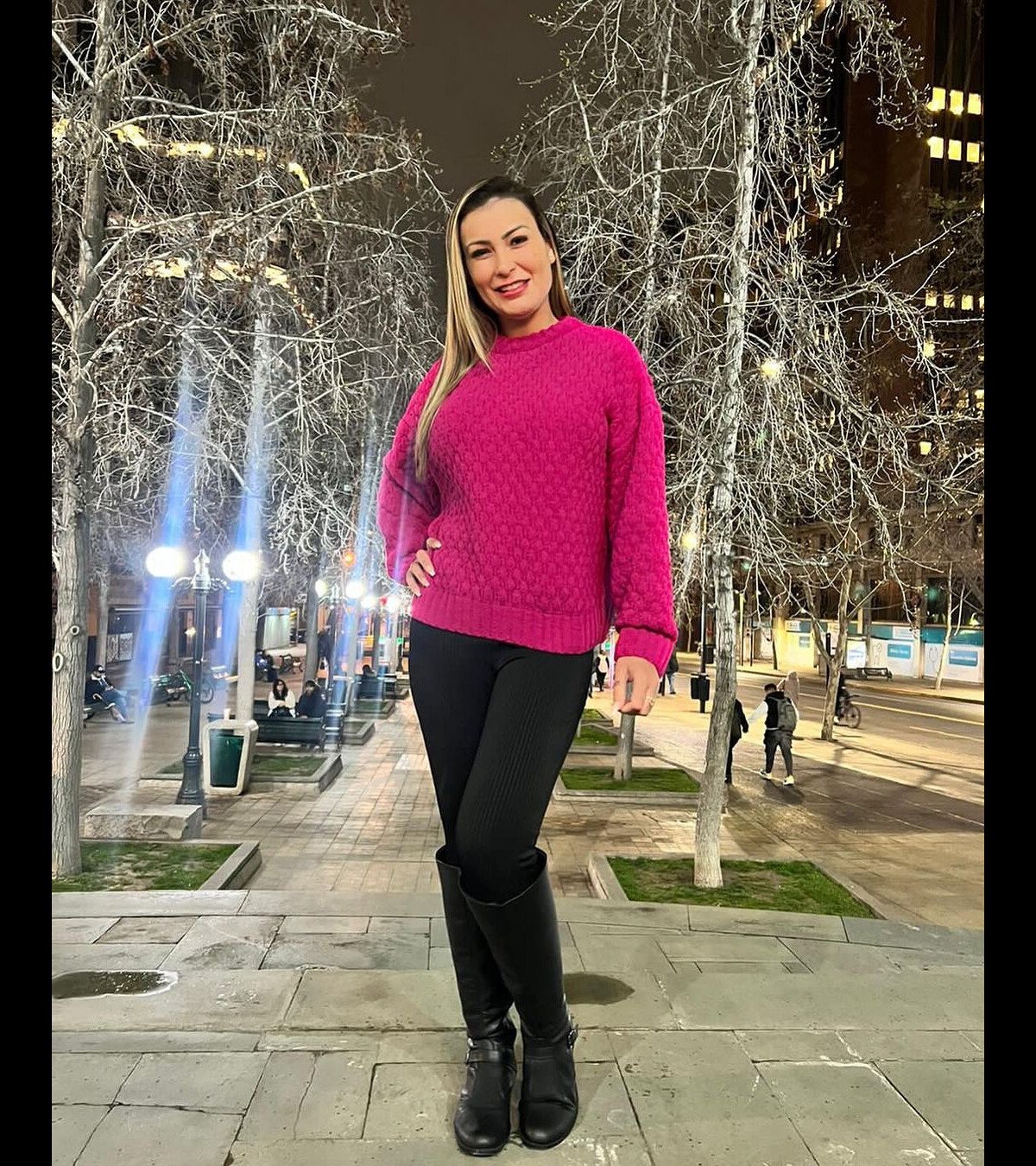 Foto: Andressa Urach ainda recordou as confusões que travou com Denise ...