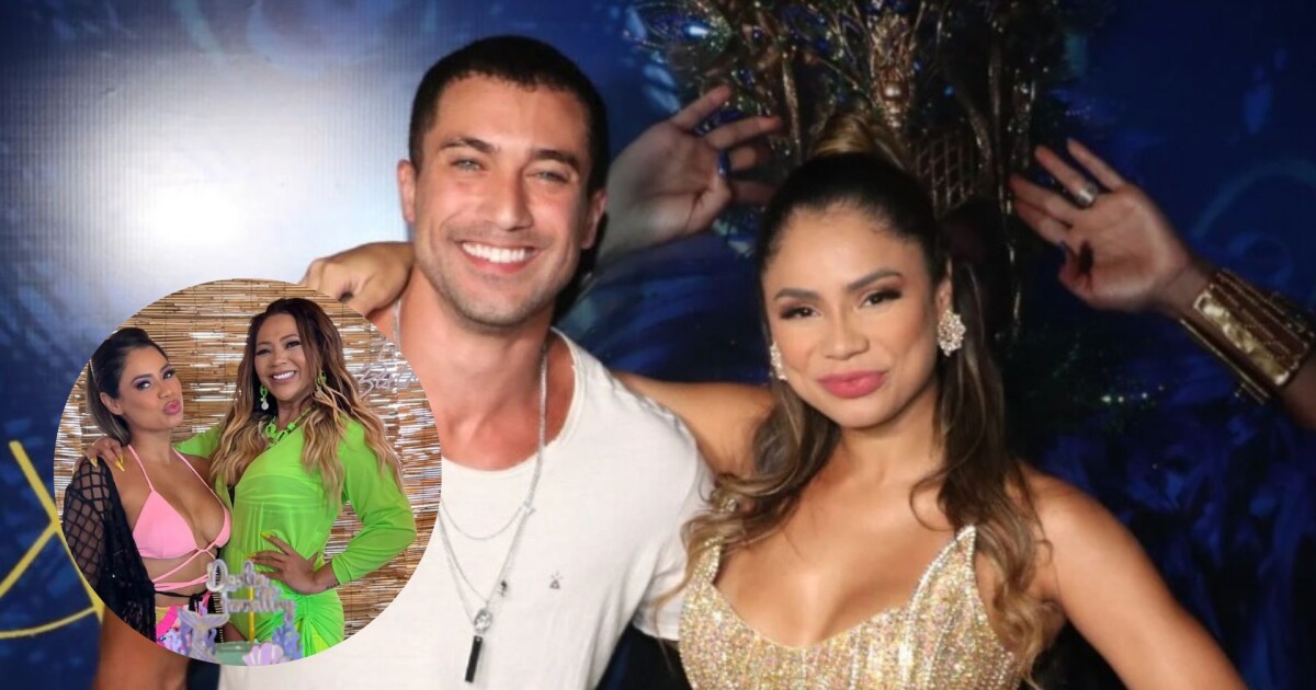 Assumidos! Ricardo Vianna se declara à Lexa em aniversário da sogra ...