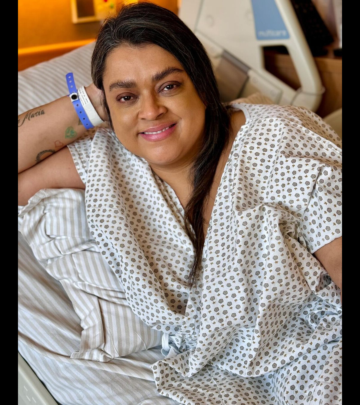 Foto: Preta Gil publicou uma foto no hospital antes de última cirurgia ...
