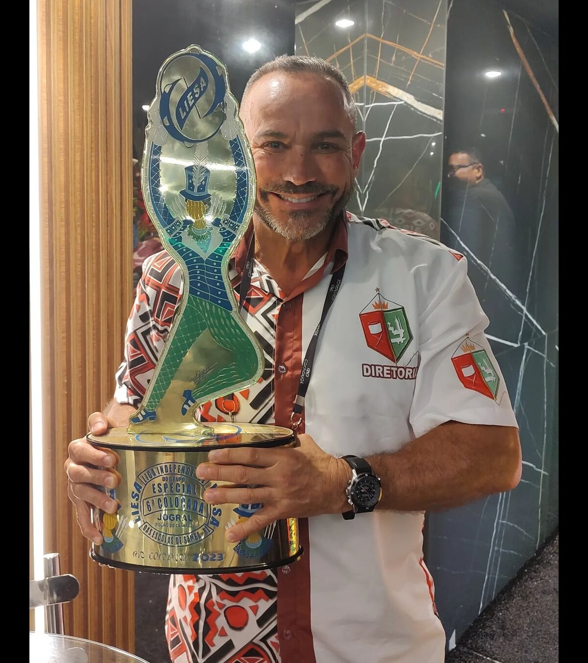 Foto: Hugo Gross conta que foi atrás do ator na rua de Copacabana onde ...