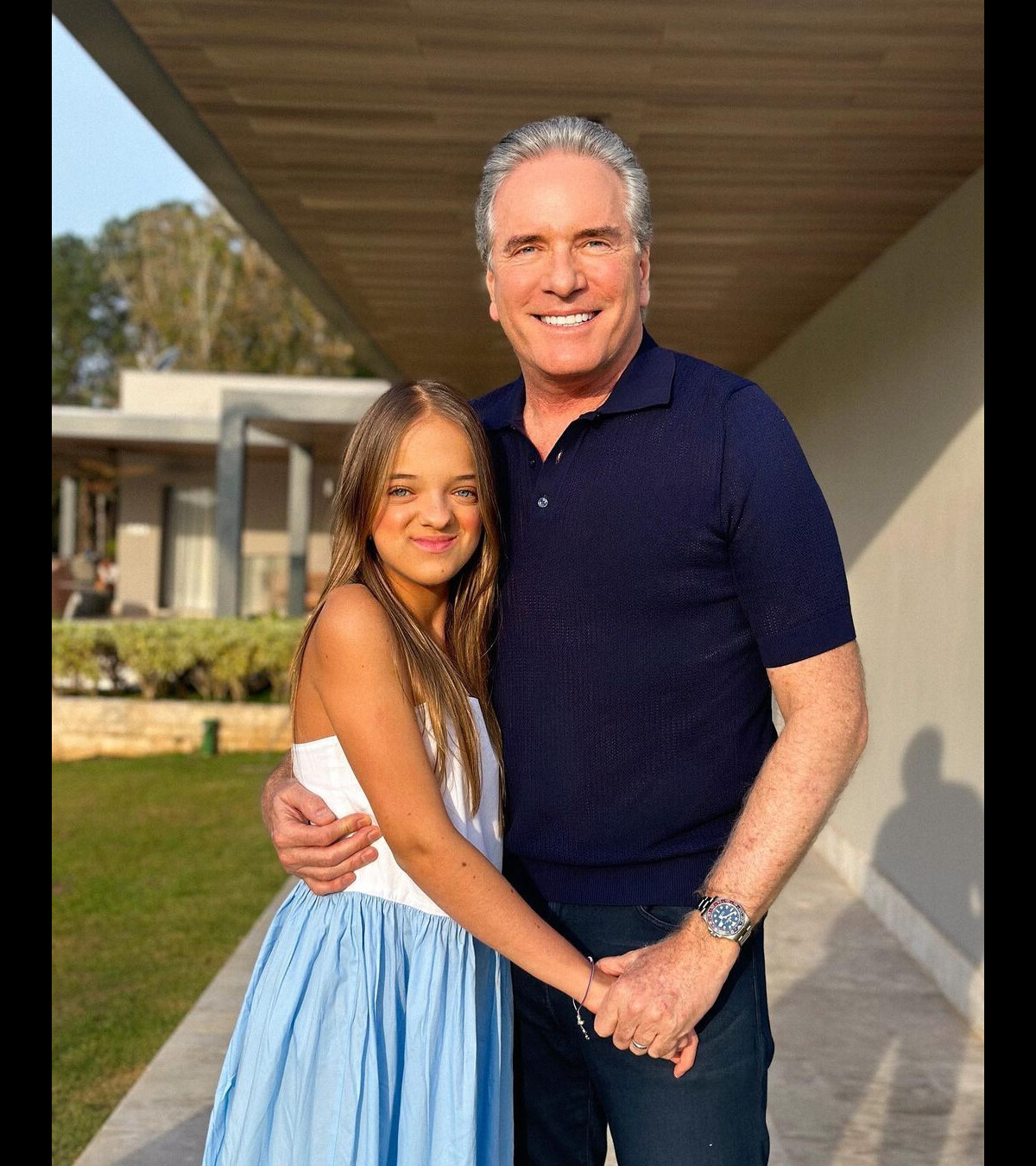 Foto: Rafaella Justus com o pai, Roberto Justus - Purepeople