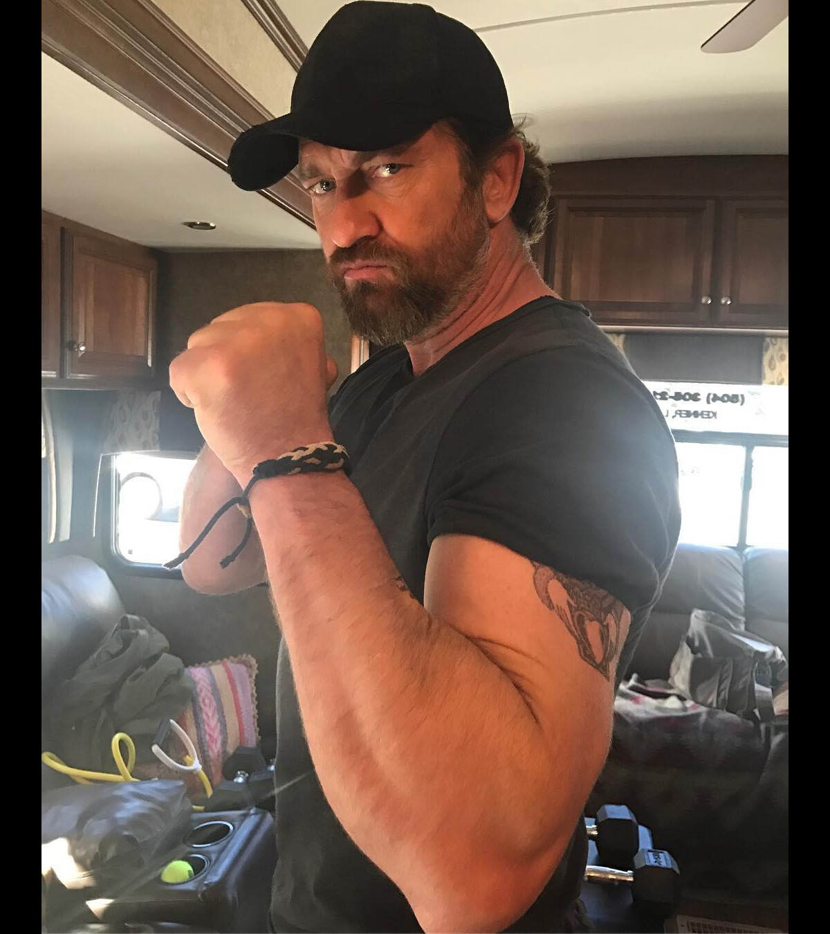 Foto: Um dos maiores filmes da carreira de Gerard Butler foi '300', um ...