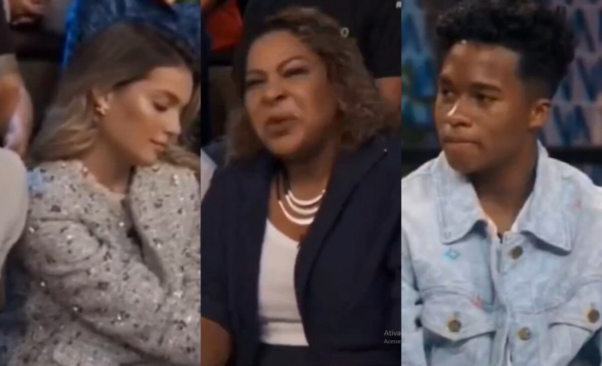 Foto: Mãe e namorada de Endrick protagonizam climão na TV Globo ...