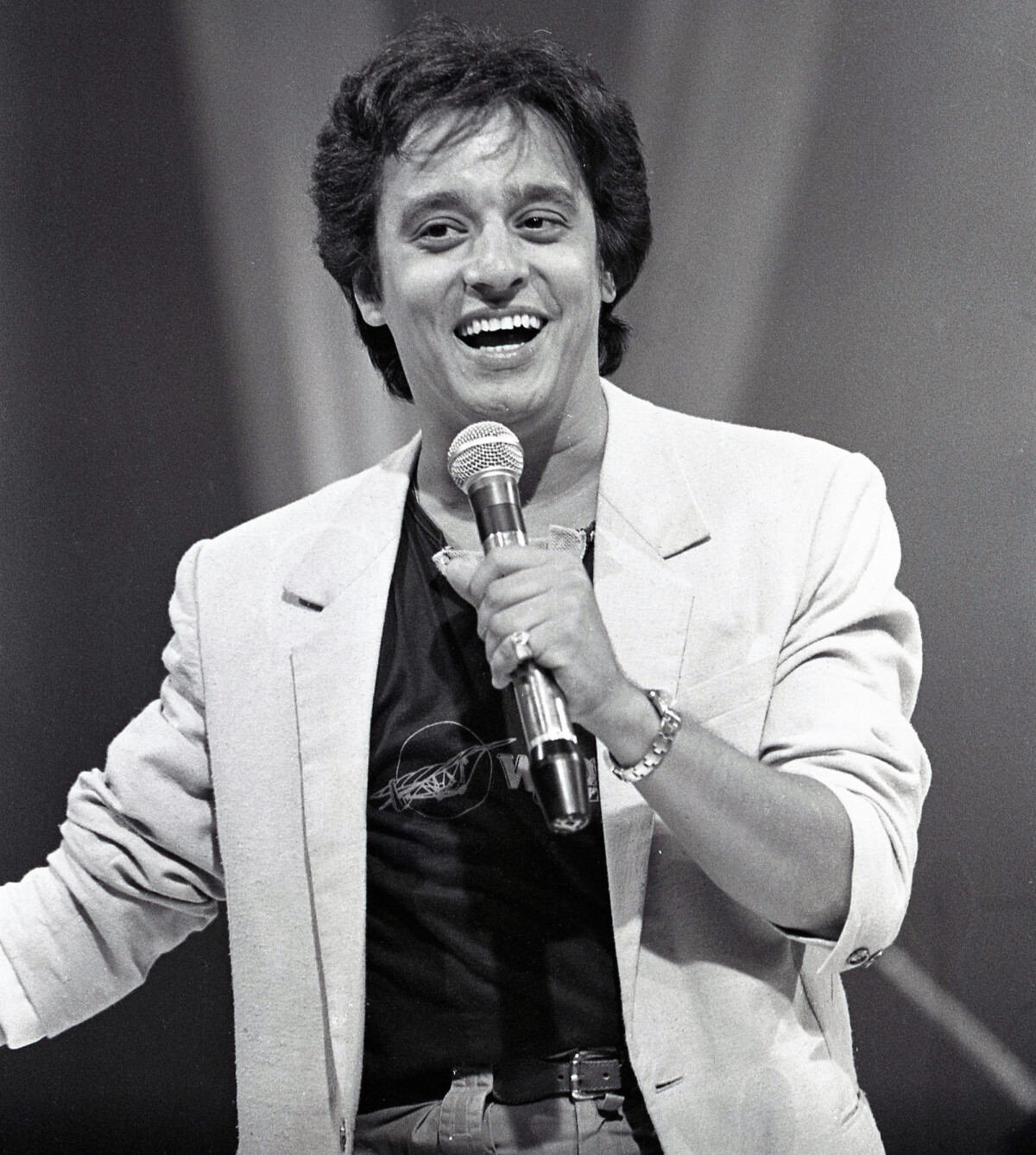 Foto: Nahim estourou nas paradas de sucesso nos anos 1980; na foto ...