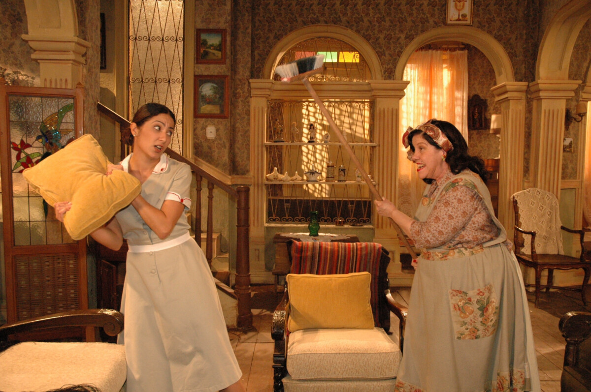 Foto: Neusa Maria Faro contracena com Rosina Lobosco na novela 'Alma ...