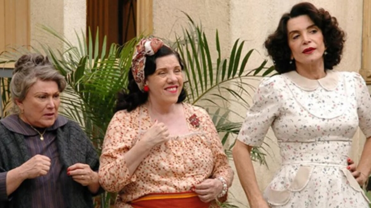 Foto: Inseparáveis em 'Alma Gêmea', Nicette Bruno, Neusa Maria Faro e ...