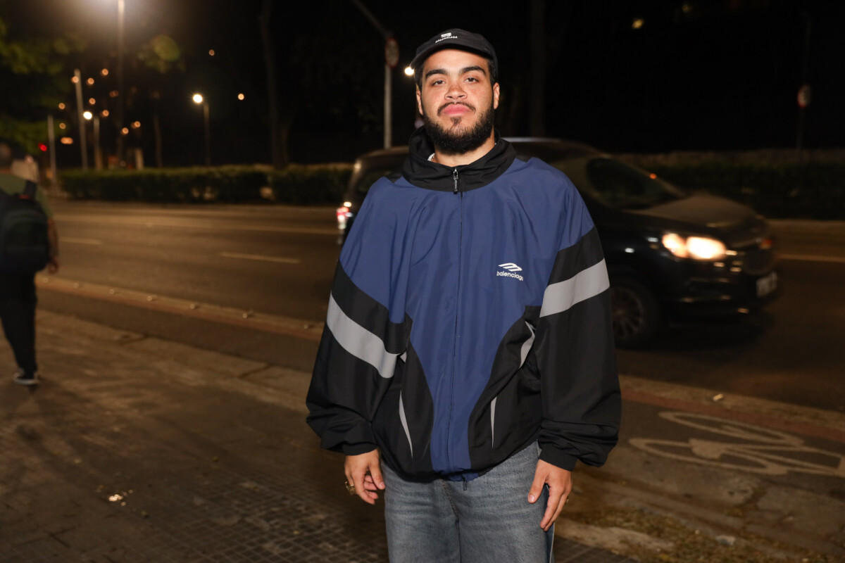 Foto: Fran Gil prestigia after de Anitta após show do intervalo no jogo ...