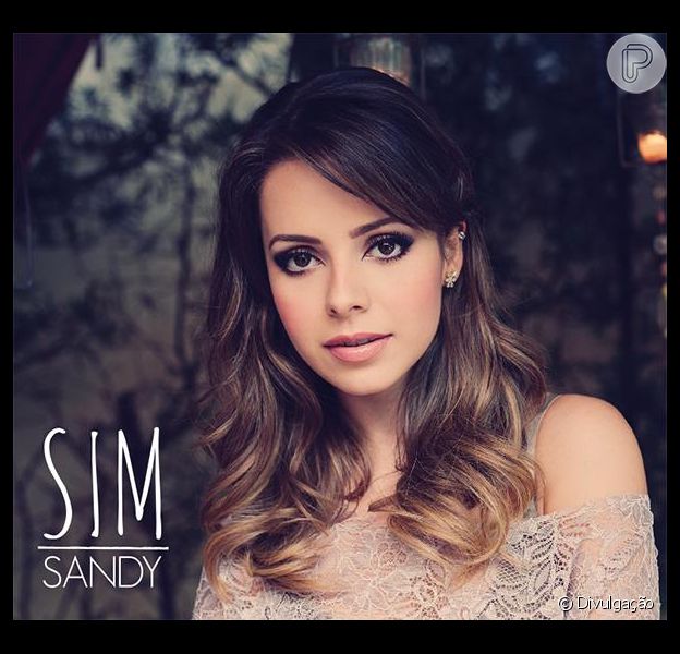 Sandy divulga a capa de seu segundo CD, 'Sim' - Purepeople