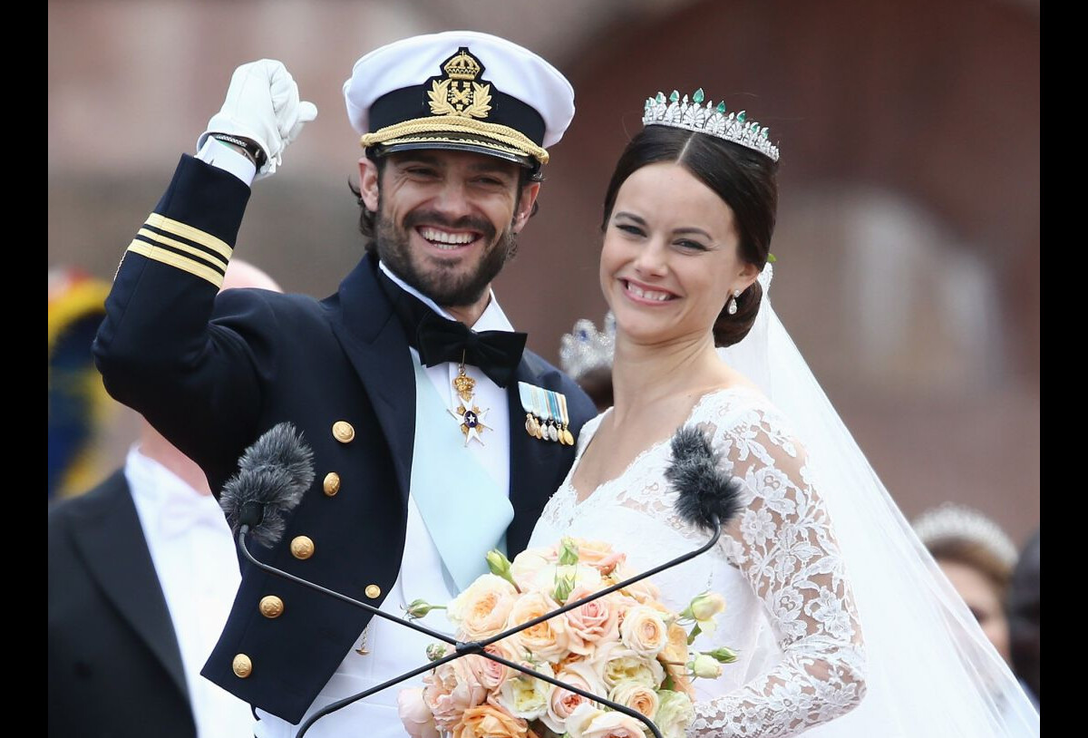 Foto: O príncipe da Suécia Carl Philip e Sofia Hellqvist se casaram no ...