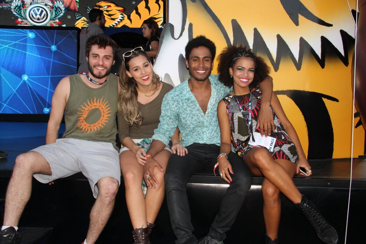 Foto: Jennifer Nascimento, Ícaro Silva, Hugo Bonemer e Thati Lopes ...
