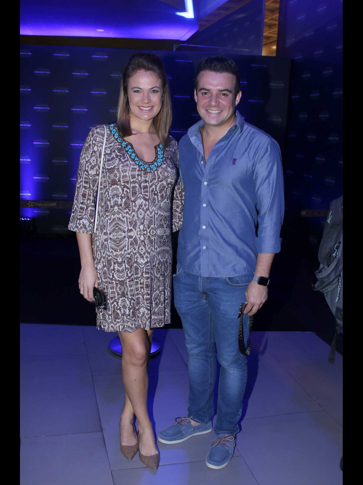 Foto: Belluti levou a namorada para a pré-estreia - Purepeople