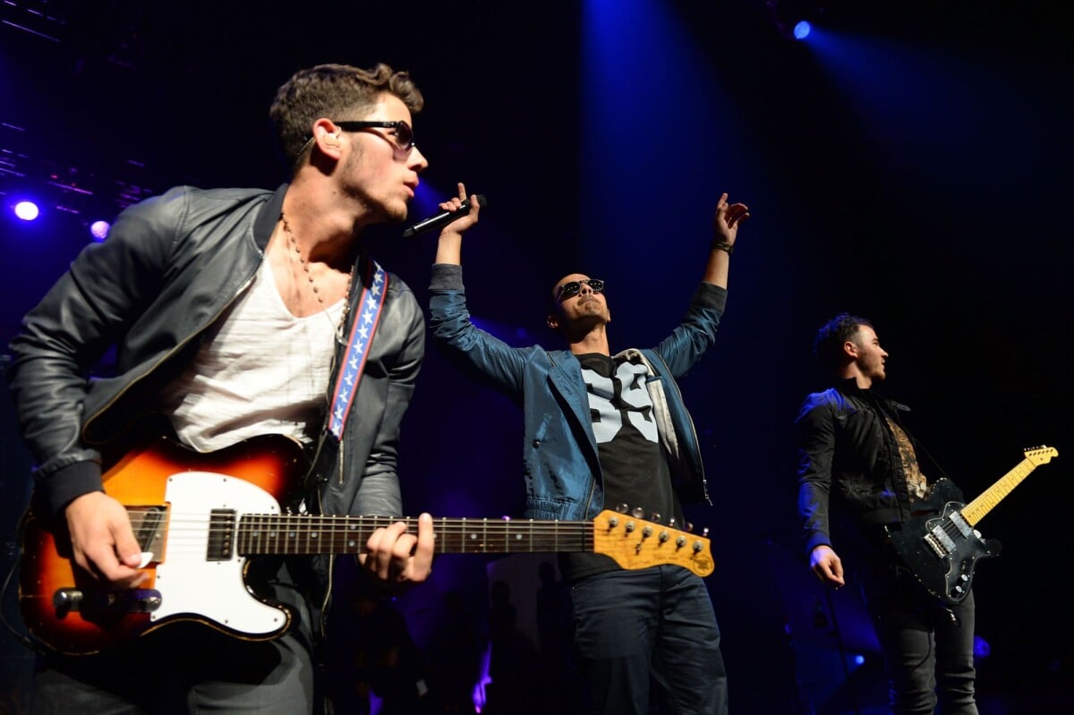 Foto: A banda Jonas Brothers veio ao Brasil em março desse ano e fez ...