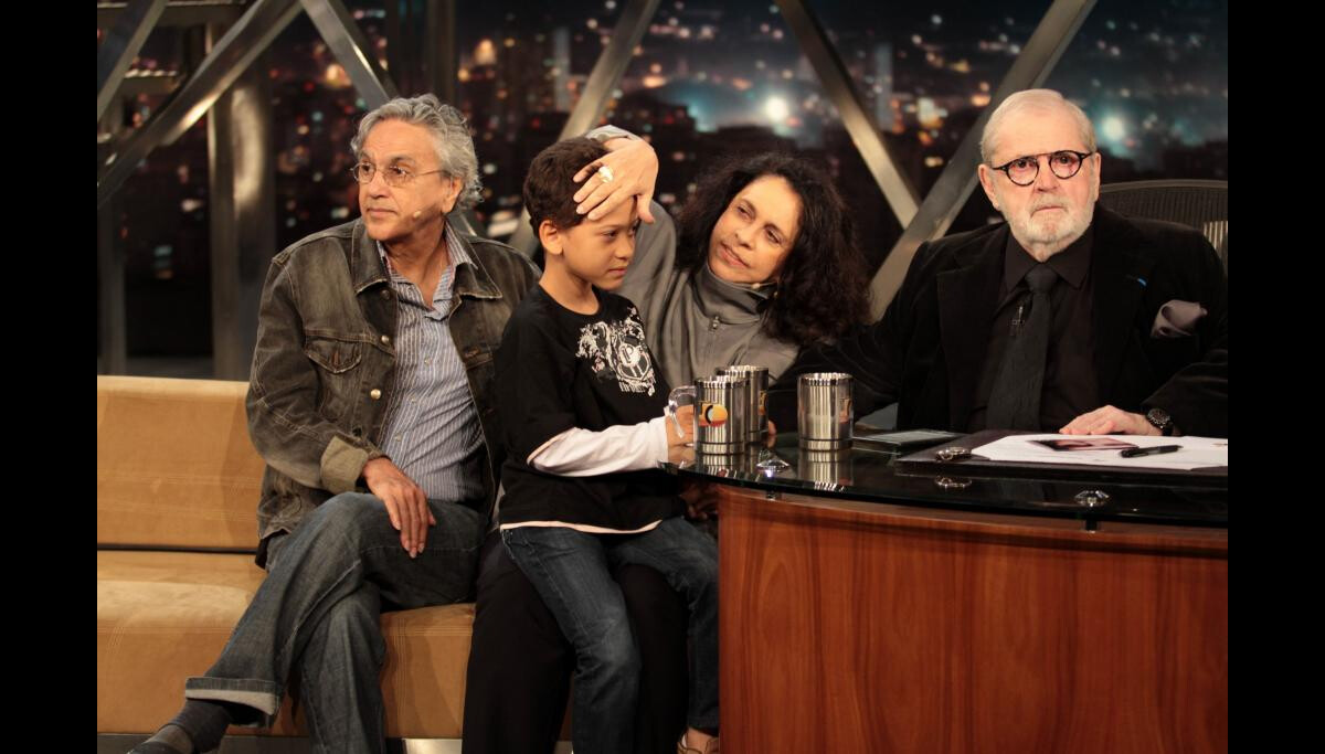Foto: Gal Costa levou o filho, Gabriel, de 8 anos, para o 'Progama do ...