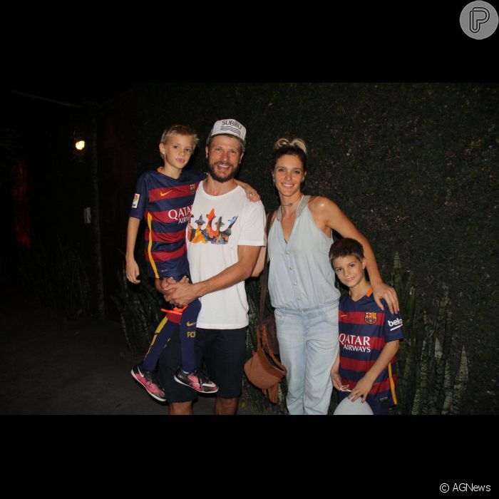 Fernanda Lima e Rodrigo Hilbert comemoram os 8 anos de idade dos filhos ...
