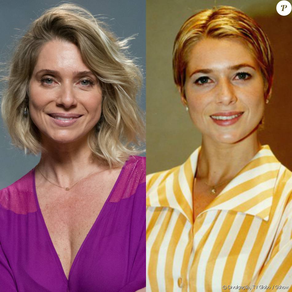 Na novela 'Esplendor', em 1999, Leticia Spiller cortou o cabelo bem ...