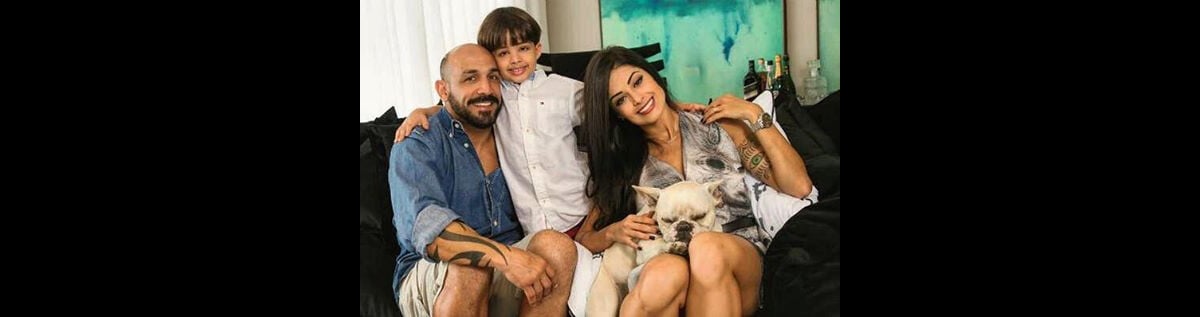 Foto: Aline Riscado Rodrigo Riscado foram casados por sete anos e têm ...