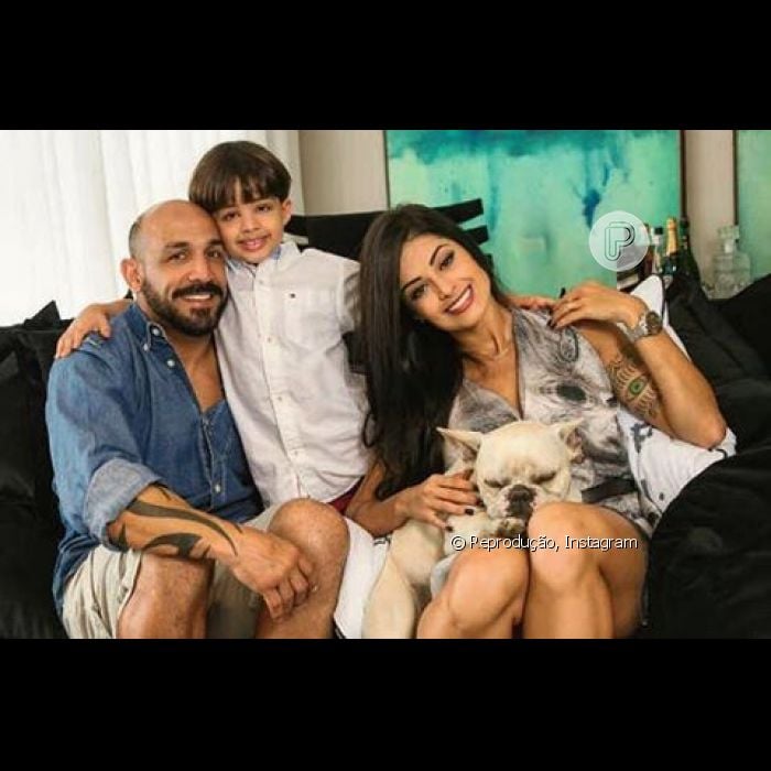 Aline Riscado Rodrigo Riscado foram casados por sete anos e têm um ...