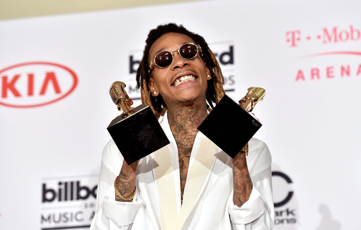 Foto: o rapper Wiz Khalifa recebeu o prêmio de 'Melhor Música Hot 100 ...