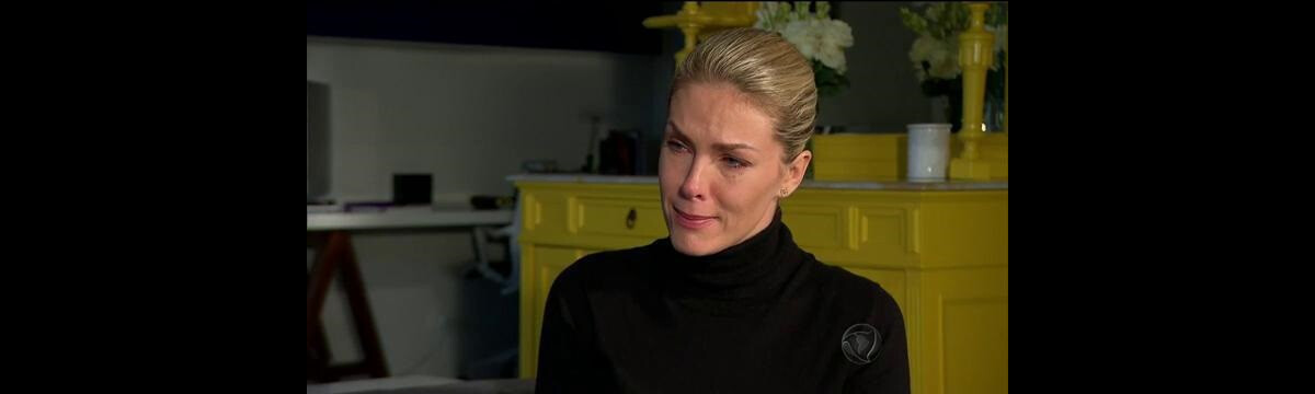 Foto: Abalada, a apresentadora teve ajuda de psiquiatra e retornar à TV ...