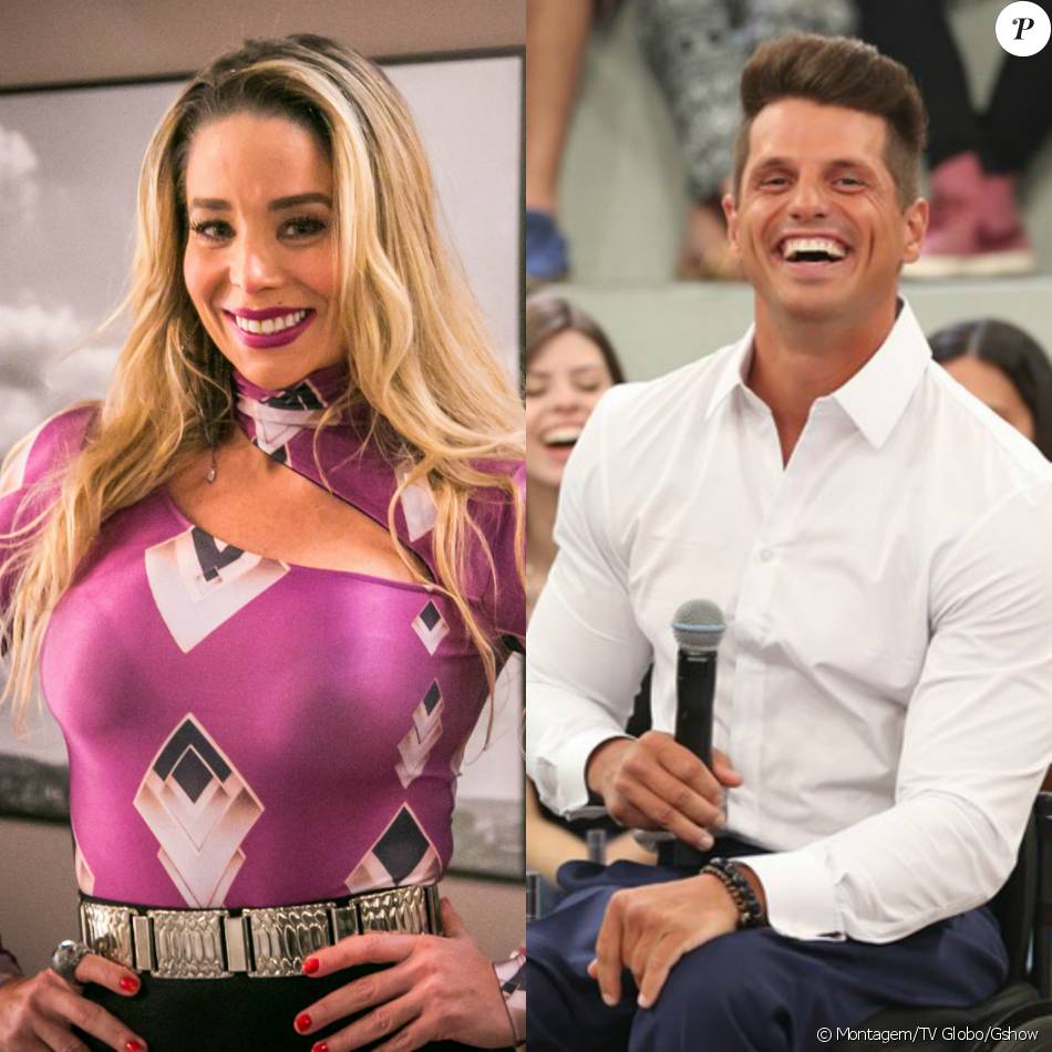 A atriz Danielle Winits namorou o ex-BBB Fernando Fernandes - Purepeople
