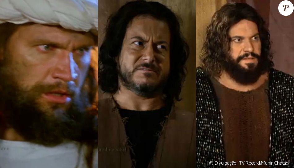 Corá (Vitor Hugo), Datã (Bruno Padilha) e Abirão (Sandro Rocha) morrem ...