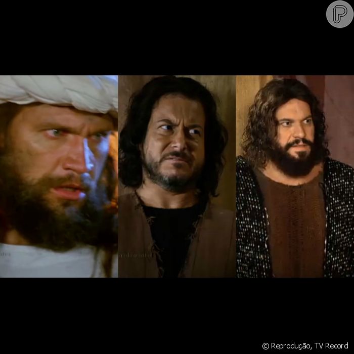 Corá (Vitor Hugo), Datã (Bruno Padilha) e Abirão (Sandro Rocha) morrem ...