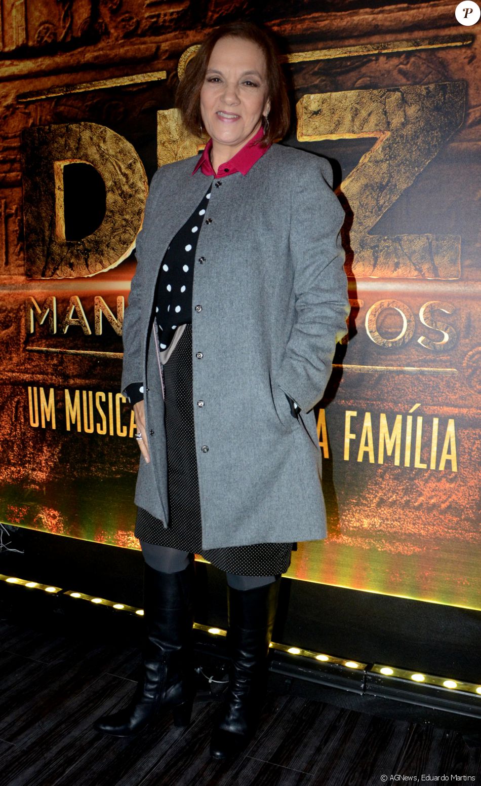 Denise Del Vecchio esteve na estreia VIP de 'Os Dez Mandamentos - O ...