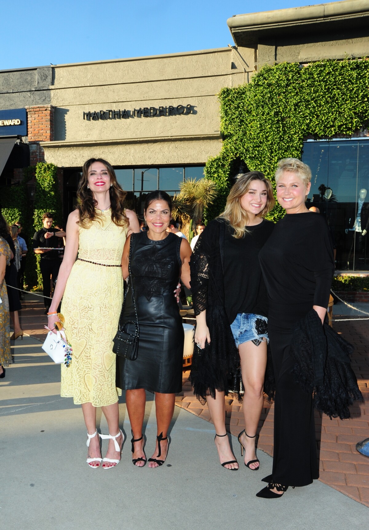 Foto: Xuxa Meneghel conversou com a filha, Sasha, antes de desfilar no ...