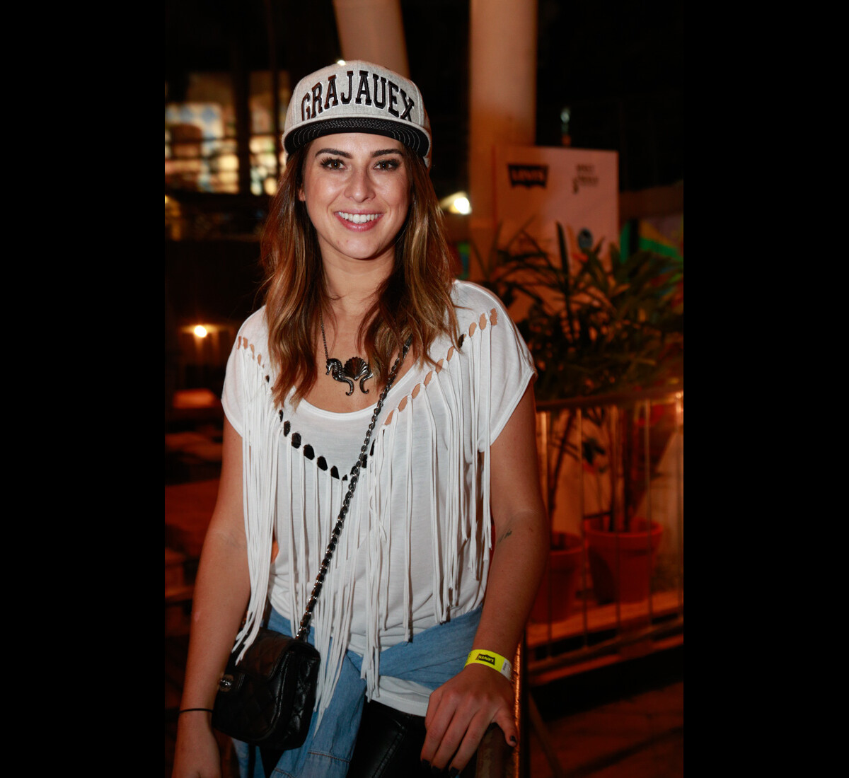 Foto: Fernanda Paes Leme curte show do rapper Criolo, no Circo Voador ...