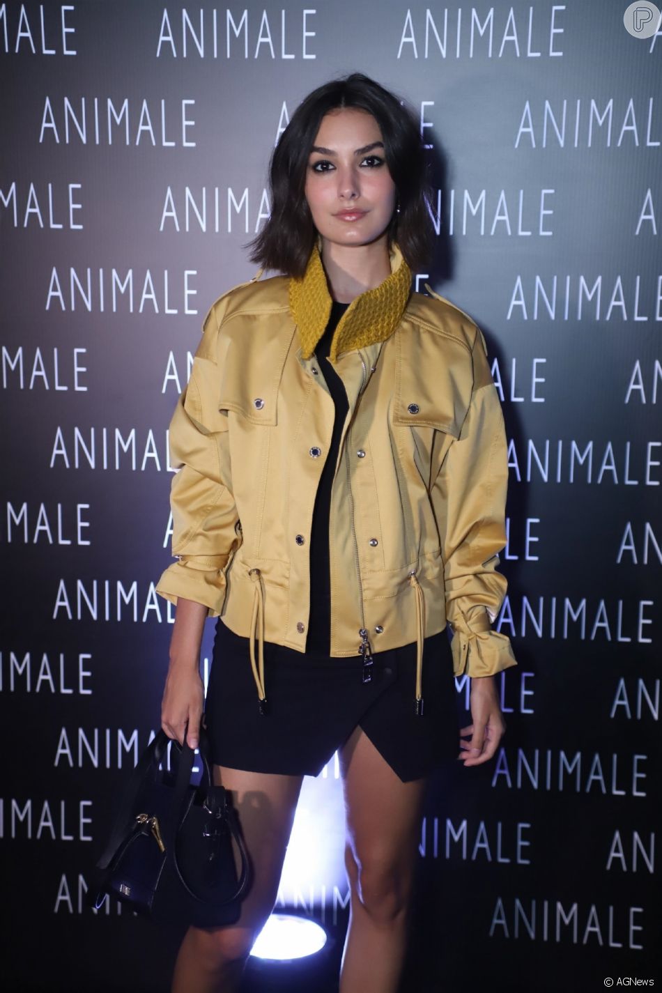 Marina Moschen conferiu desfile da grife Animale na noite desta sexta ...