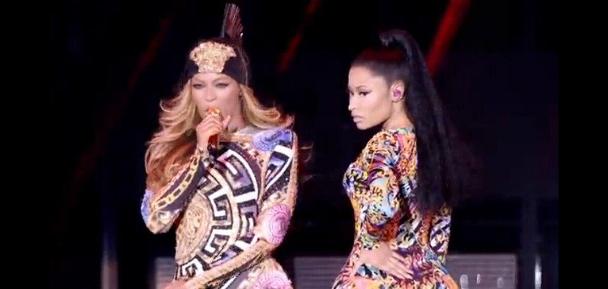 Foto: Beyoncé e Nicki Minaj gravaram o clipe de 'Flawless' durante show ...