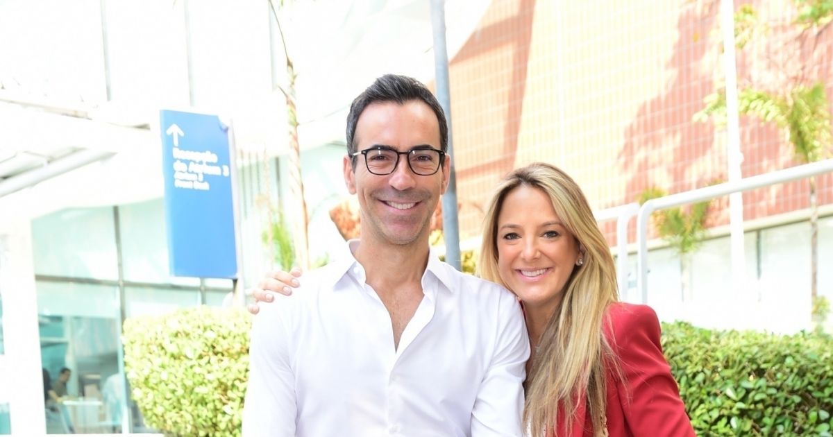 Manuella é a primeira filha de Cesar Tralli - Purepeople