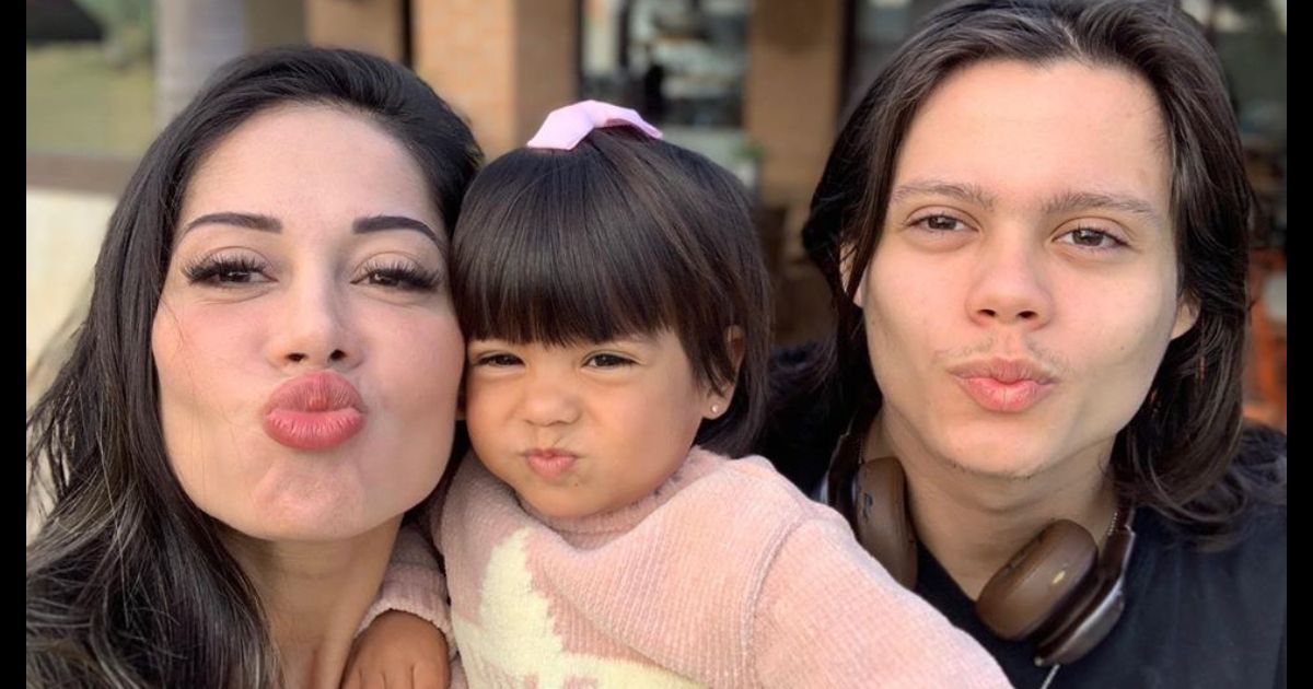 Mayra Cardi reuniu os filhos, Lucas e Sofia, e citou o ex-marido Arthur ...